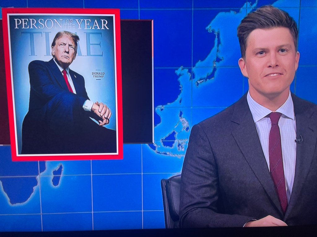 "SNL's Bold Take: A Comedic Examination of Trump's Time Magazine Cover"
