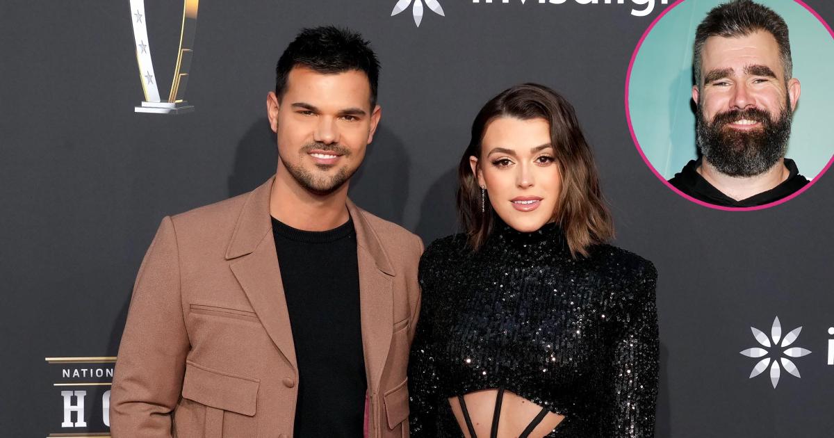 A Surprising Twist: Taylor Lautner's Wife Weighs in on Jason Kelce's ...