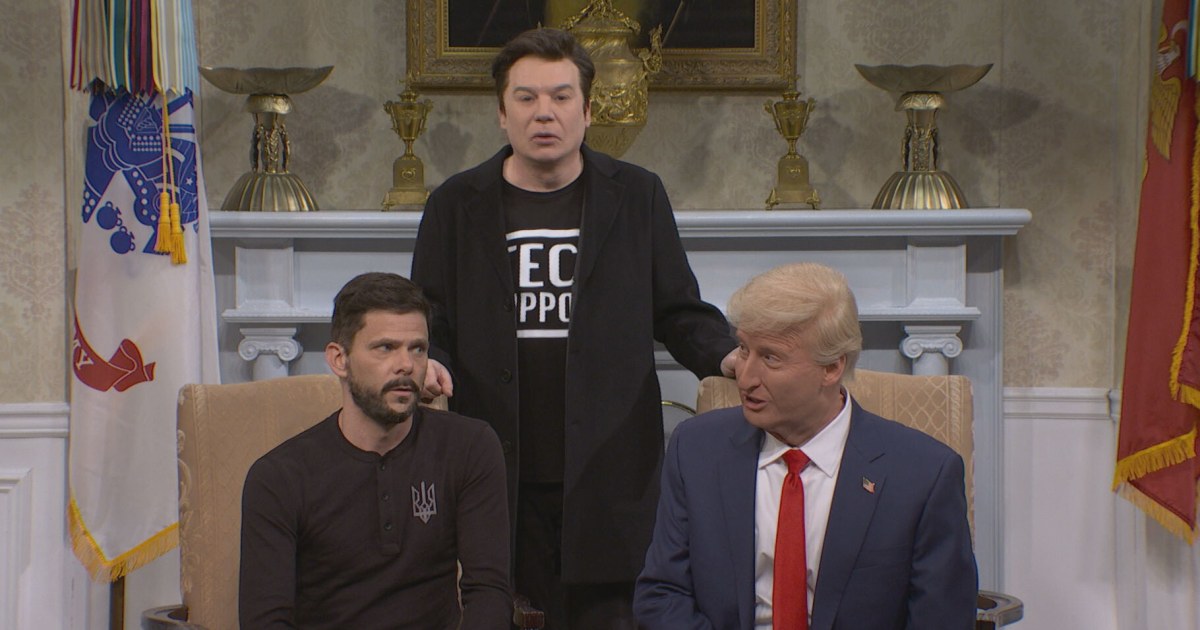 SNL Takes on Trump-Zelenskyy Controversy: Mike Myers Steps into Musk's ...