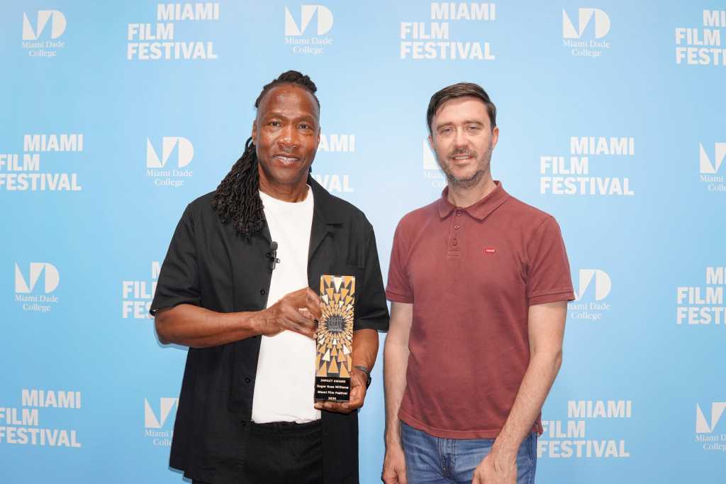 Roger Ross Williams Honored with Impact Award at Miami Film Festival