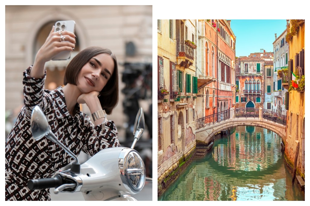Behind the Scenes: 'Emily In Paris' Heads to Venice for a Glamorous ...